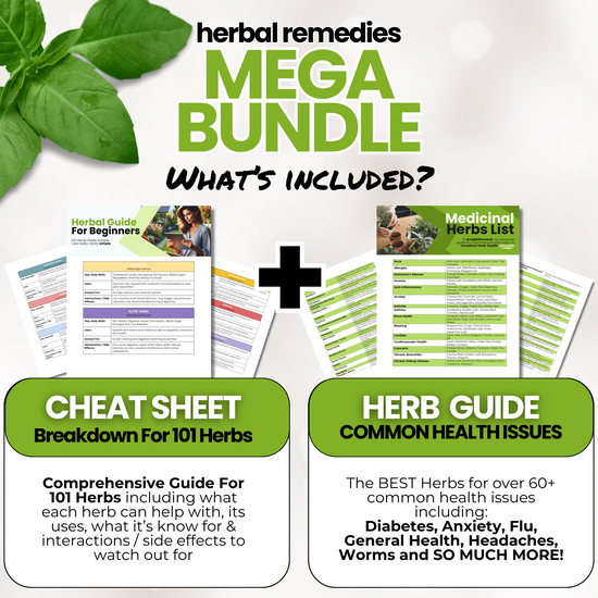 The Ultimate Herbal Remedies CHEAT SHEET (Instant Download) – Get Green ...